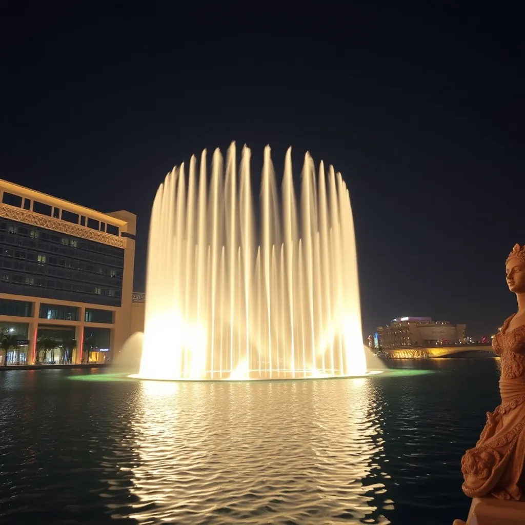 Fountain Timings: Dubai's Majestic Water Displays