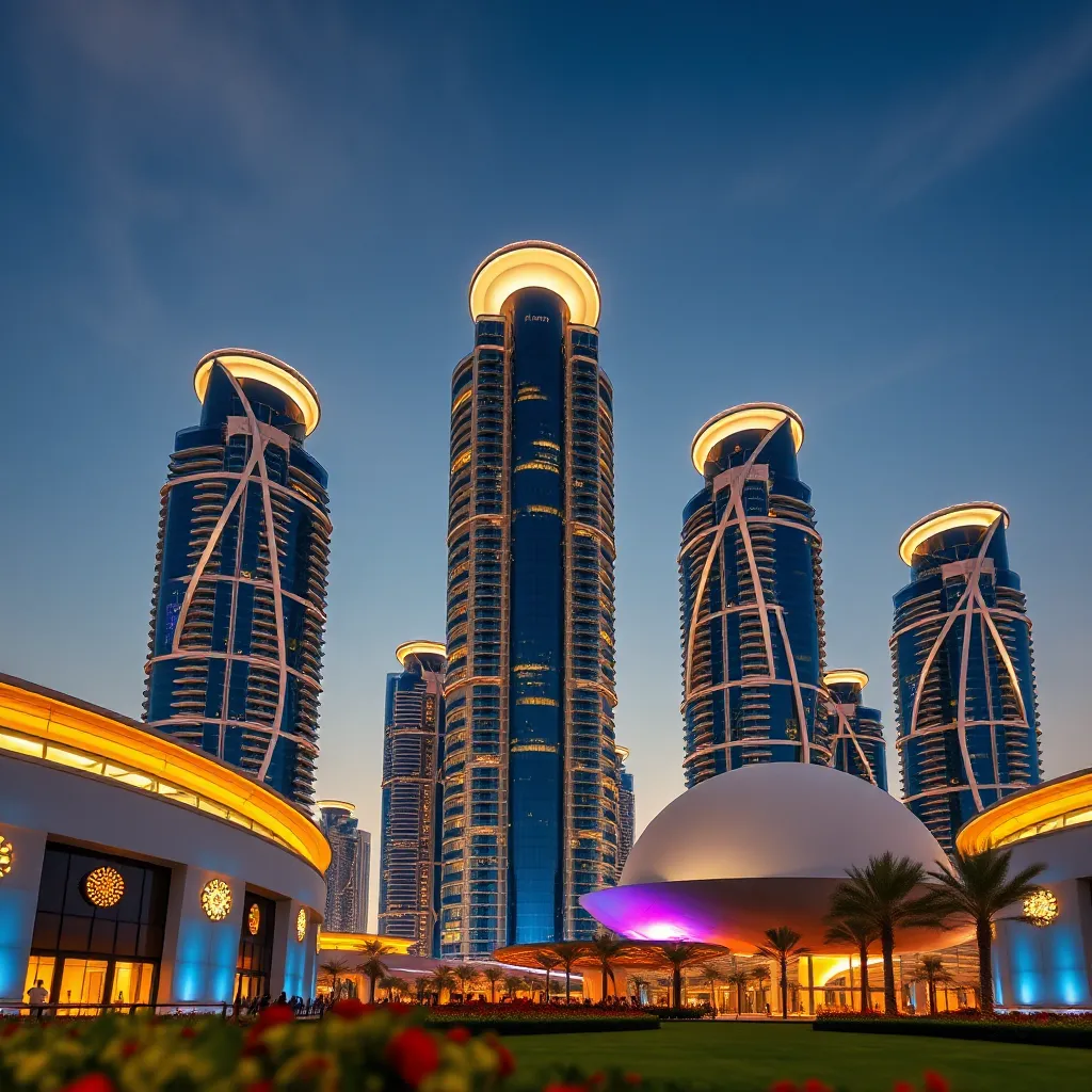 Exploring Dubai's Gulf Towers: Architecture and Investment