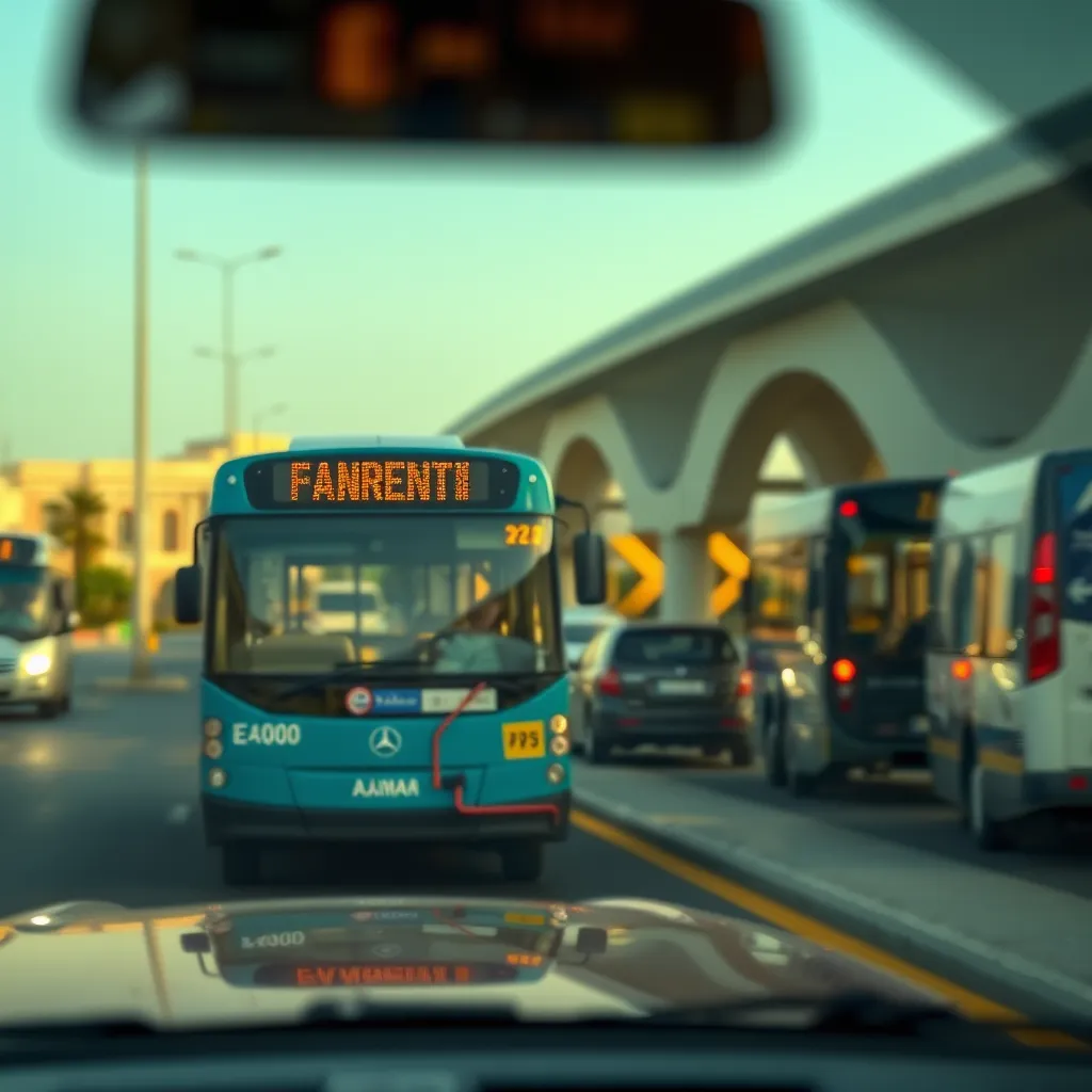 Exploring the E400 Bus Route from Ajman to Dubai